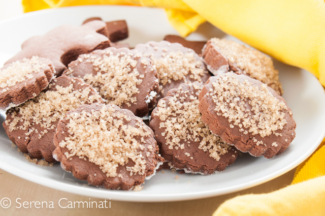 Deliciously intense chocolate and chestnut biscuits. | Foodfulife