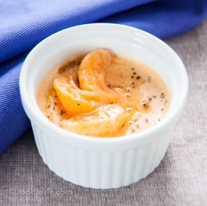 Tangerine Custard Pots | Foodfulife